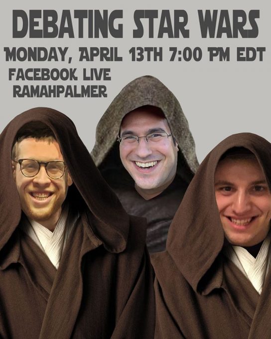 Debating Star Wars - Facebook Live! - Camp Ramah