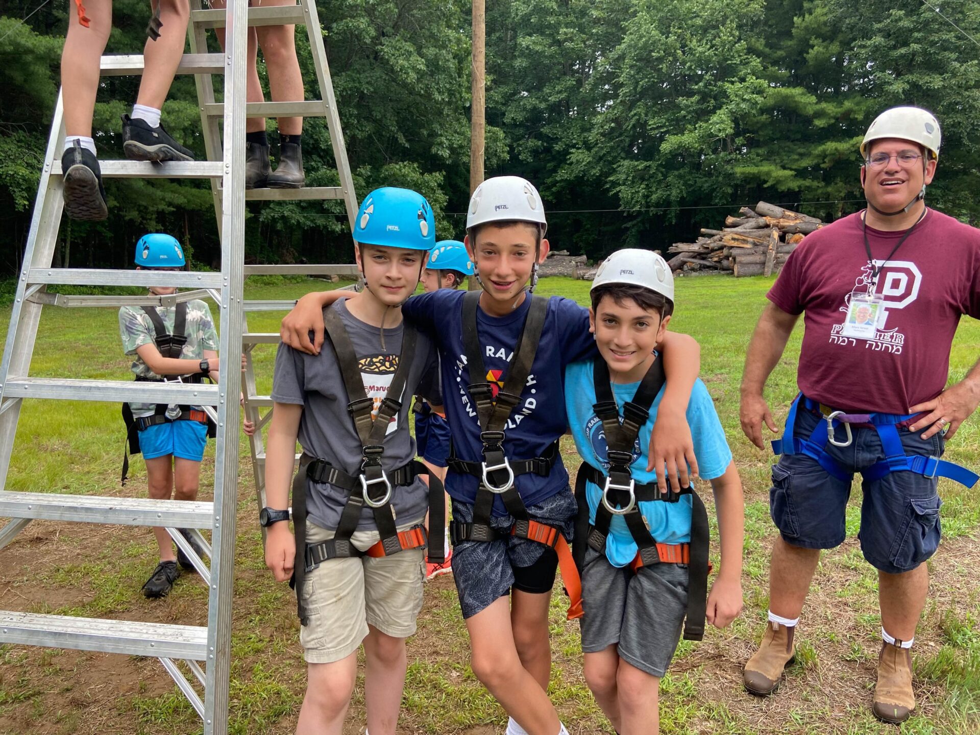 Ropes: Overcoming Challenges, Learning Torah - Camp Ramah