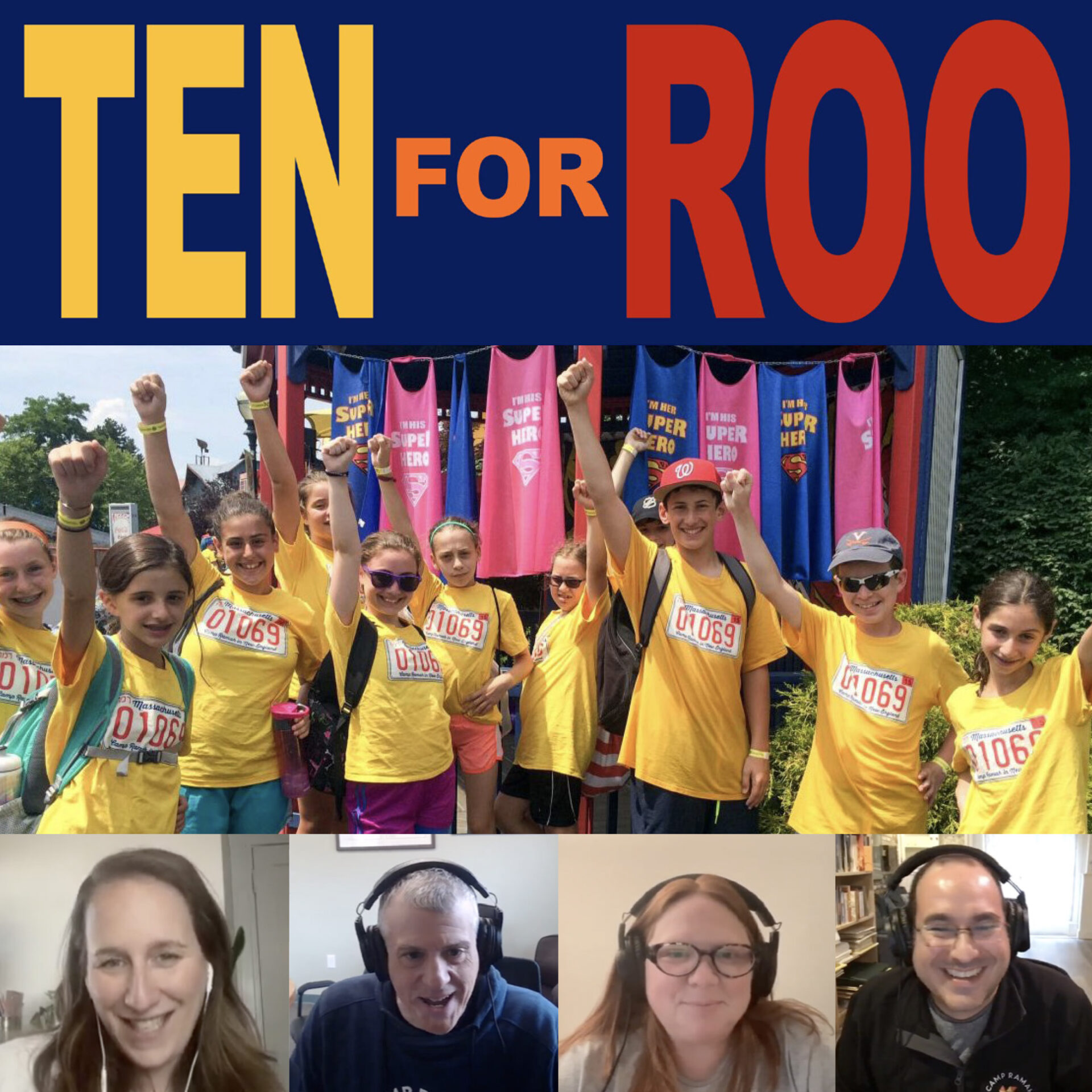 Six Flags Origins on Ten for ROO! - Camp Ramah